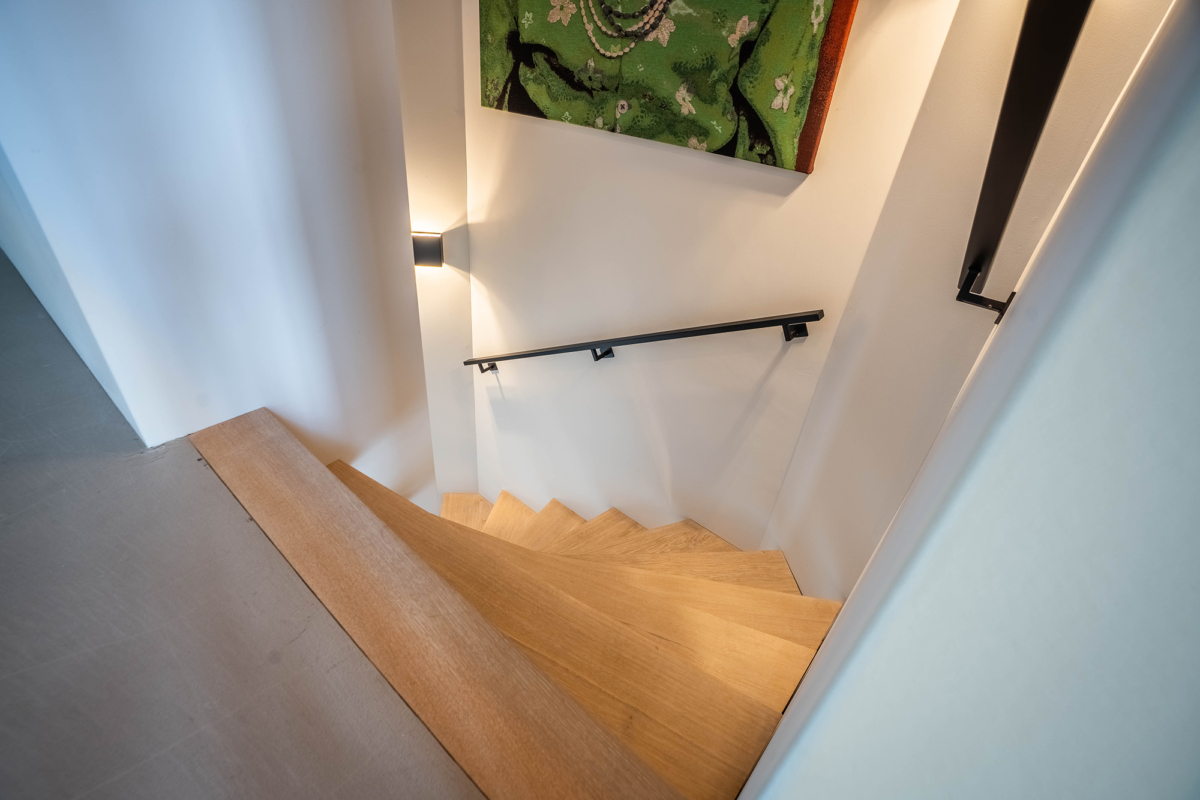 Dubbelkwart Z trappen | Eiken - Dijkstra Trappen